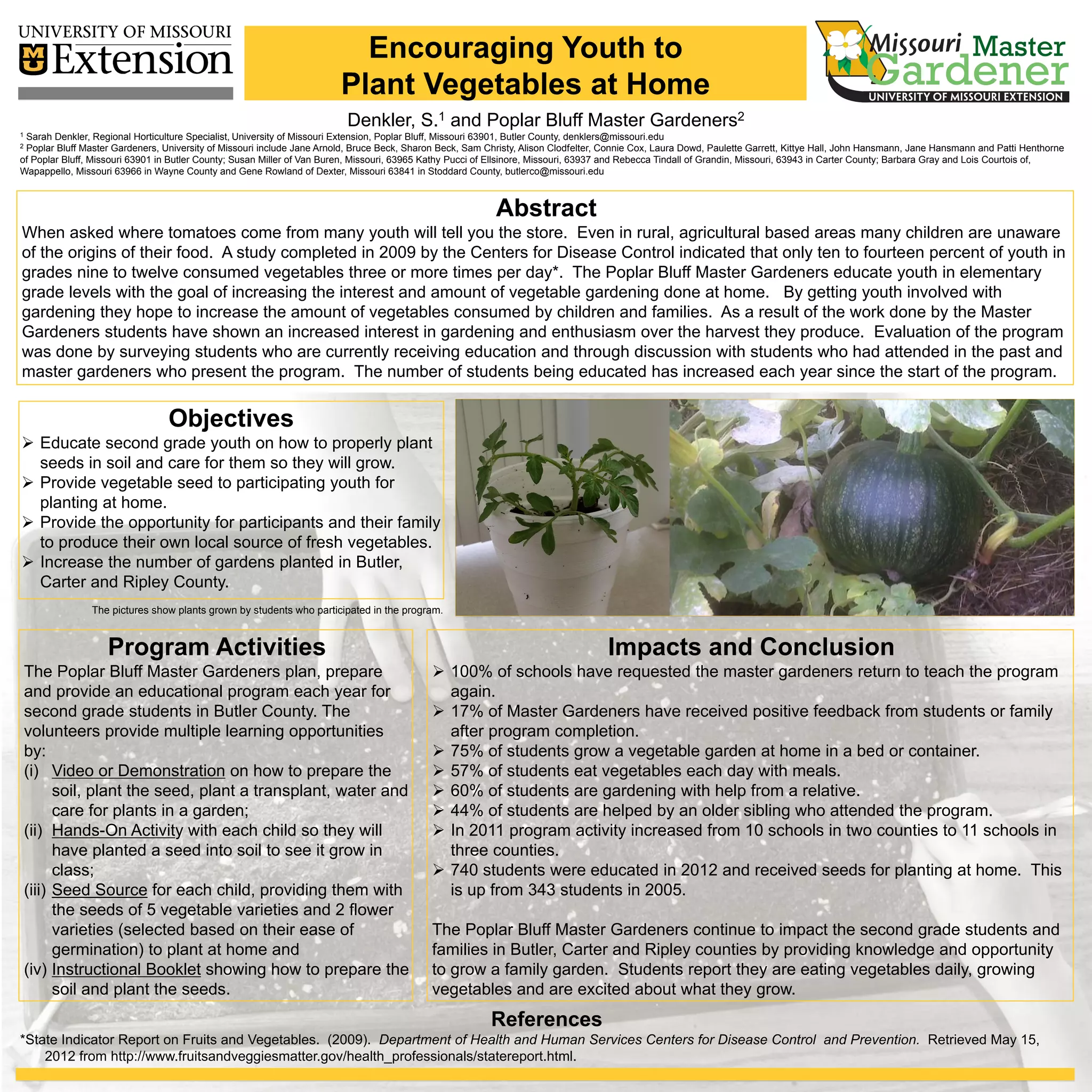 Denkler nacaa poster 2012 | PDF