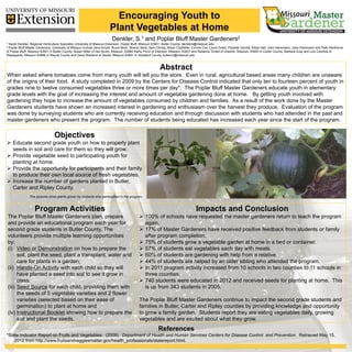 Denkler nacaa poster 2012 | PDF