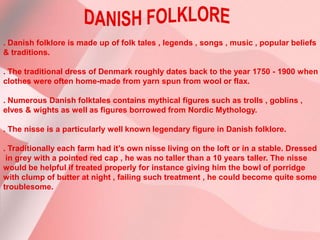 Culture Of Denmark | PPTX