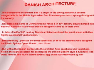 Culture Of Denmark | PPTX