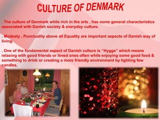 Culture Of Denmark | PPTX