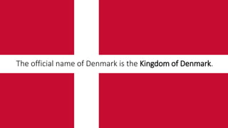 COUNTRIES IN A NUTSHELL: DENMARK | PPTX