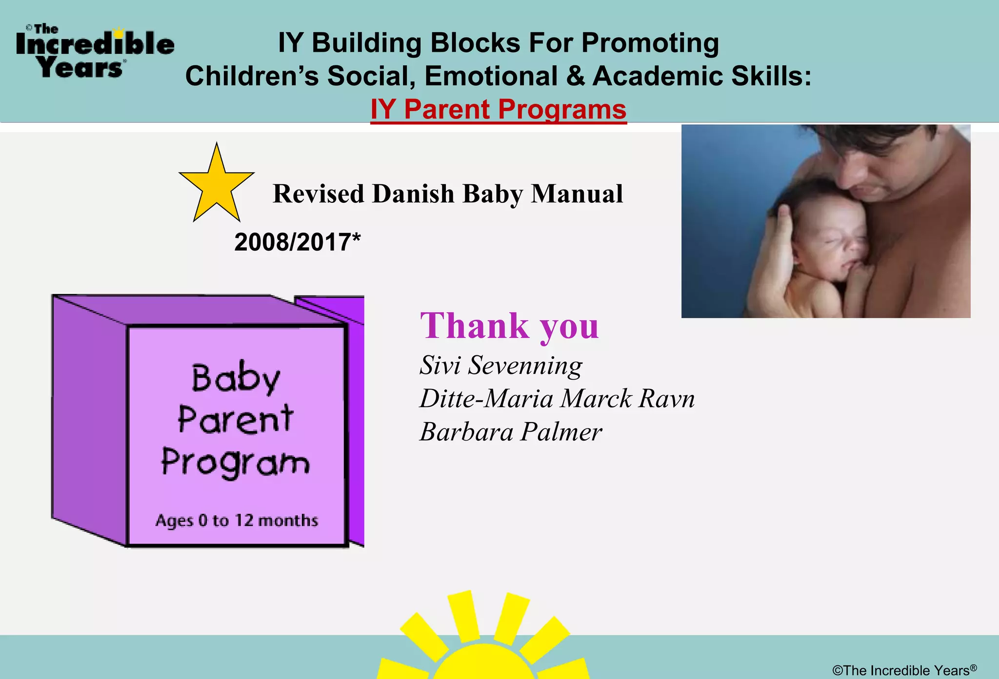The Incredible Years® Autisme | PPTX | Special Needs Kids | Parenting