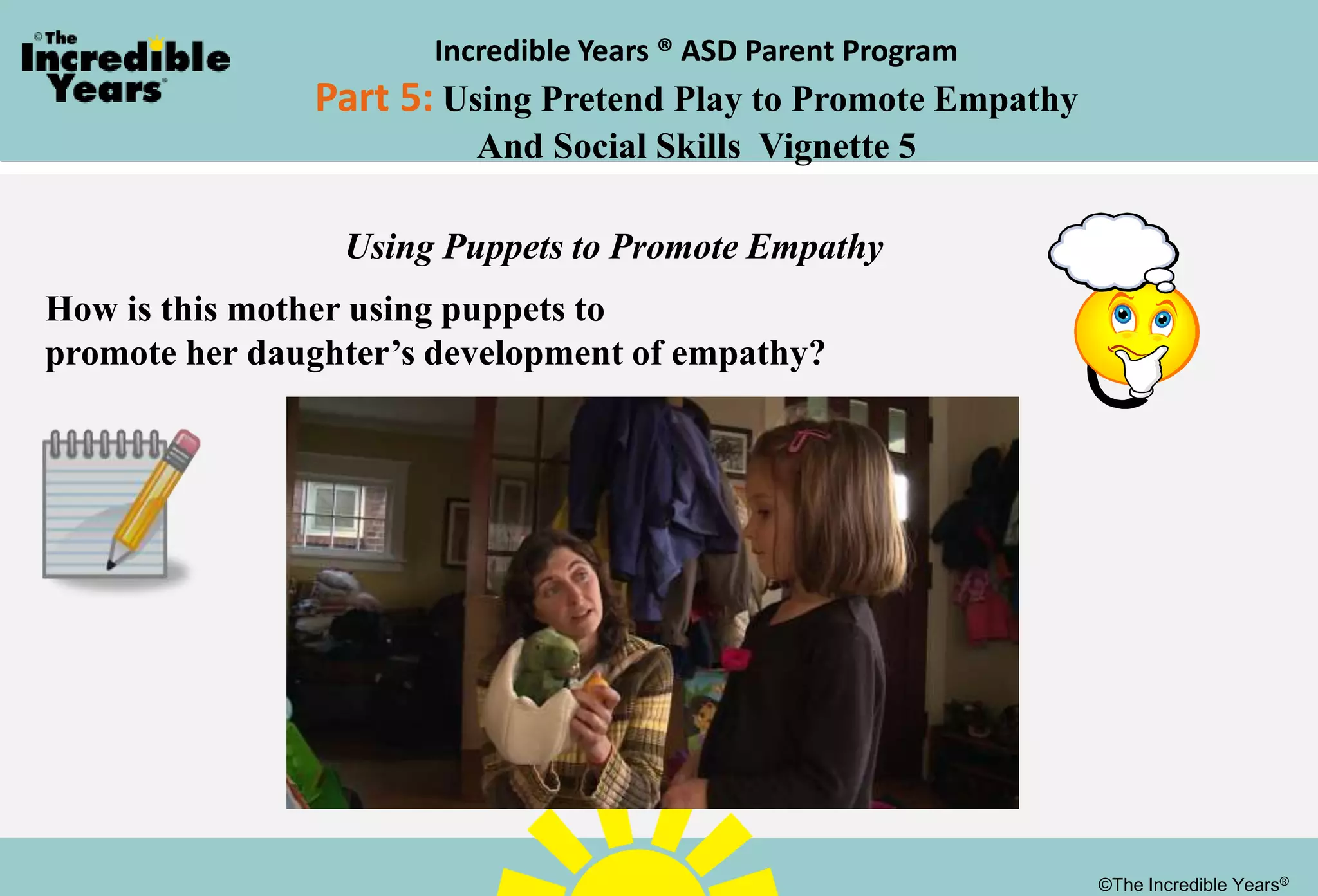 The Incredible Years® Autisme | PPTX | Special Needs Kids | Parenting