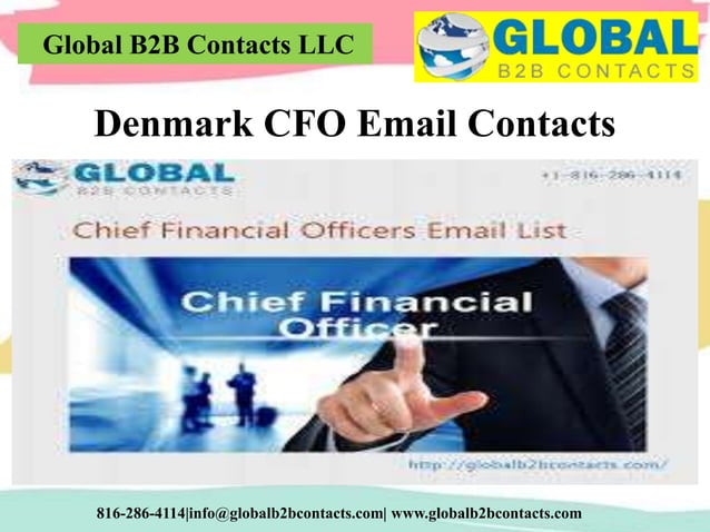 Denmark cfo email contacts | PPT