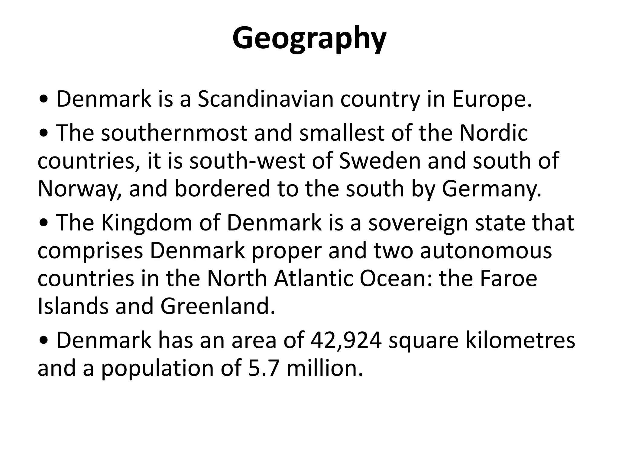 Denmark forests: An Insight. | PPT