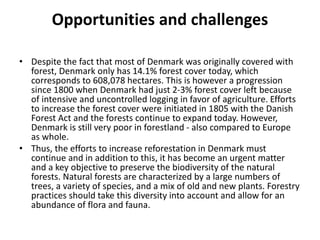 Denmark forests: An Insight. | PPT