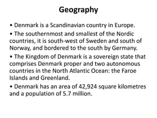 Denmark forests: An Insight. | PPTX