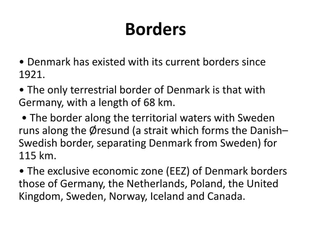 Denmark forests: An Insight. | PPT