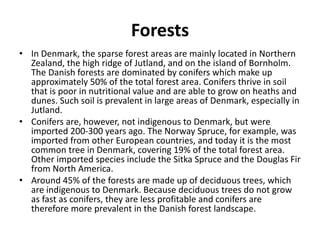 Denmark forests: An Insight. | PPT