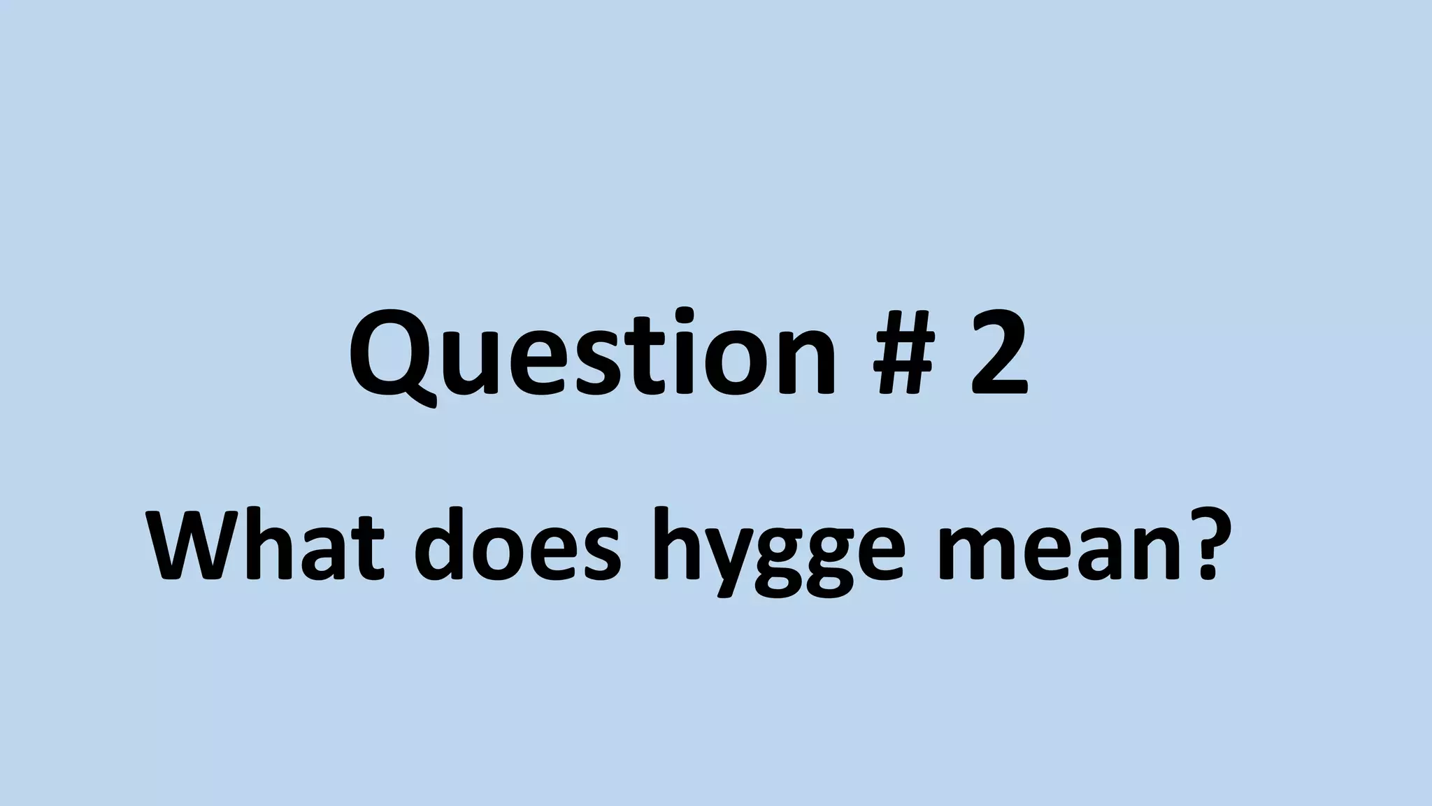 Hygge | PDF