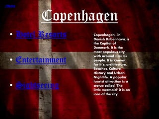 Denmark powerpoint | PPTX