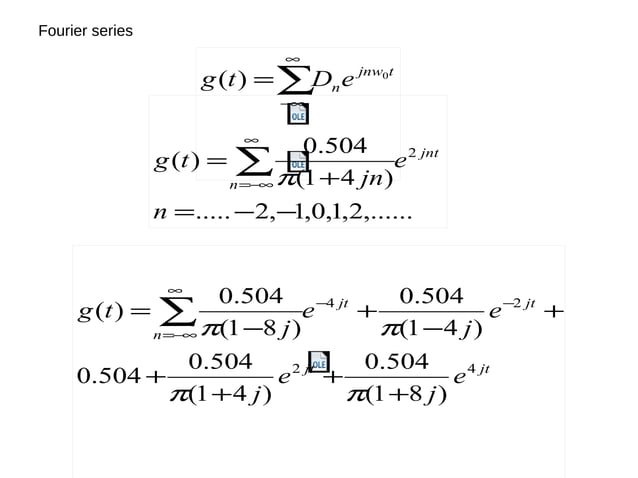 Fourier Series Representation | PPT | Physics | Science