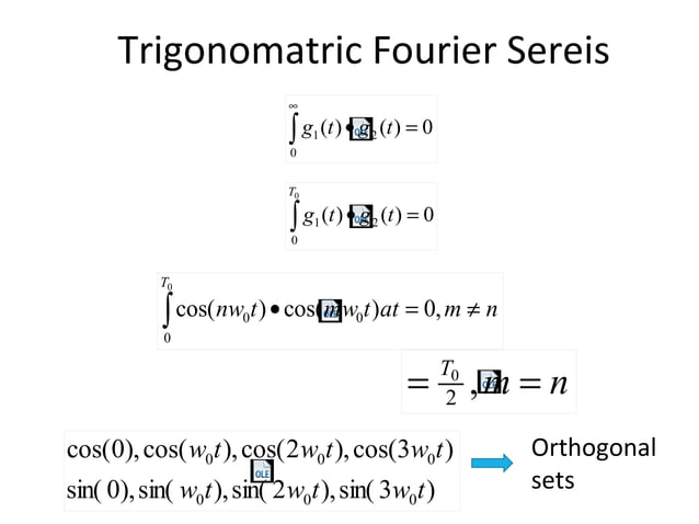 Fourier Series Representation | PPT | Physics | Science