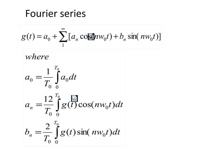Fourier Series Representation | PPT | Physics | Science