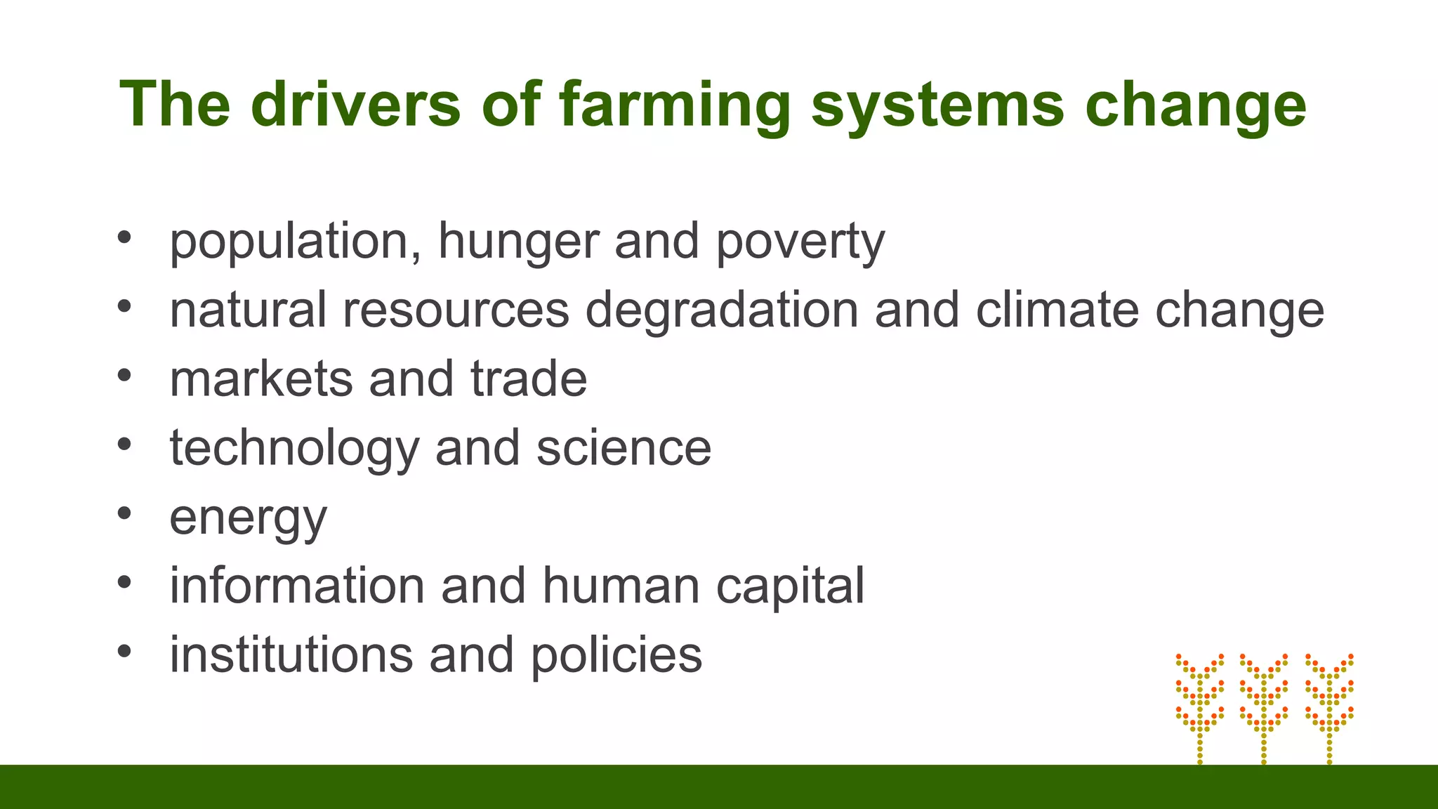 Farming Systems Approaches for Sustainable Intensification:Science and ...