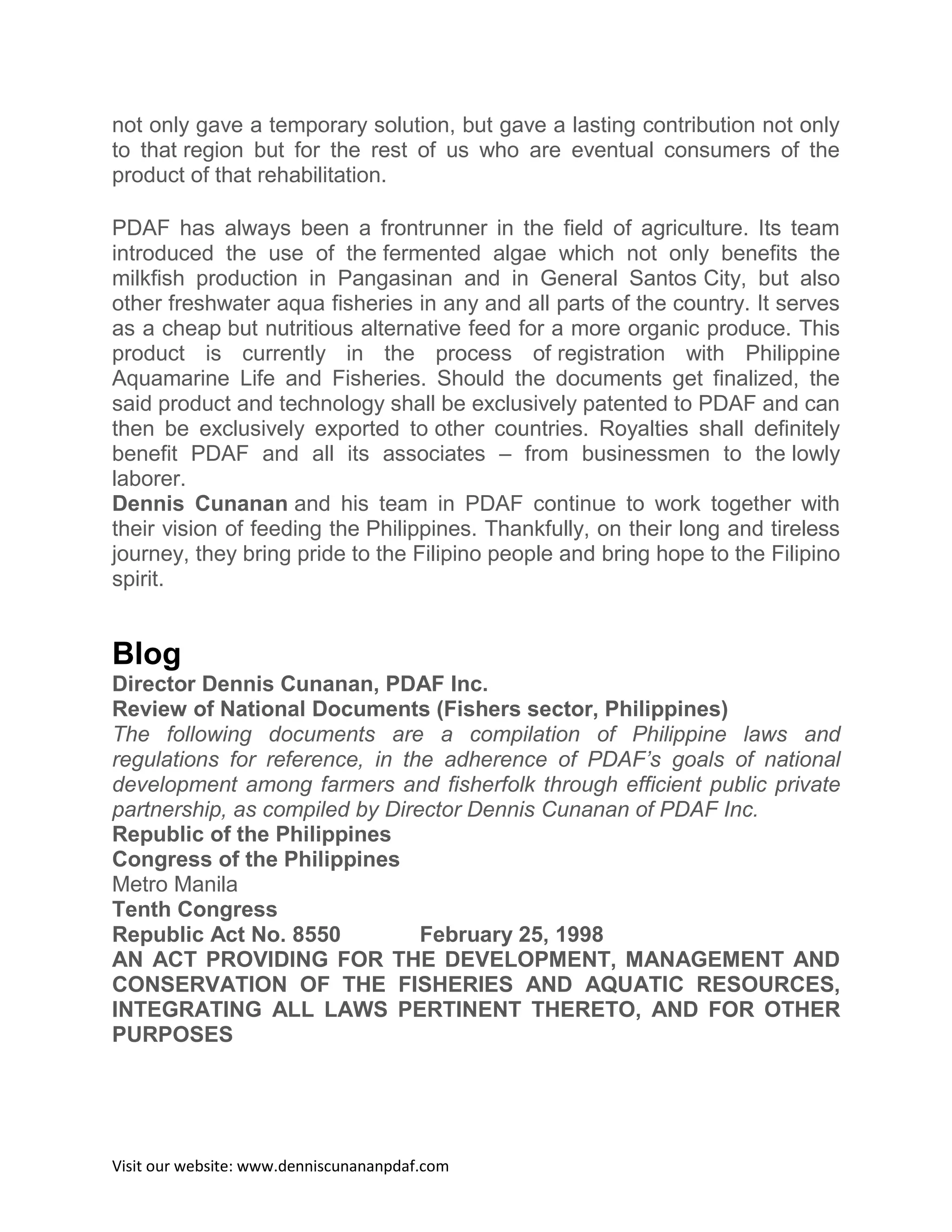 Dennis cunanan pdaf | PDF