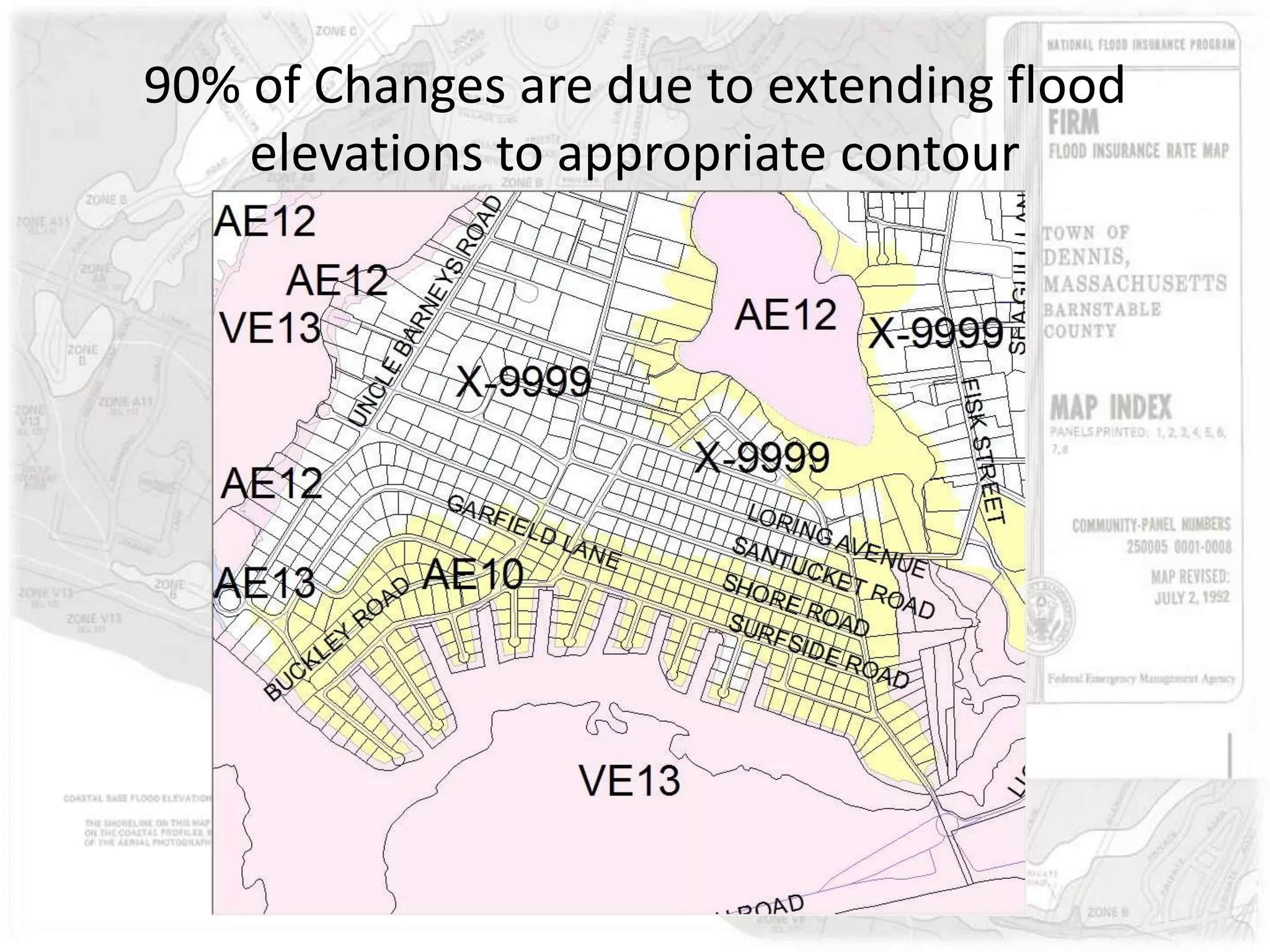 Dennis Flood Map Zoning Amendment Discussion | PPTX