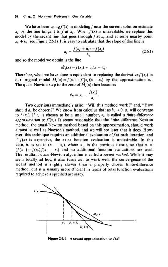 Dennis J E Schnabel B Numerical Methods For Unconstrained Optimizati…