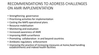 Antimicrobial Resistance in Africa | PPTX