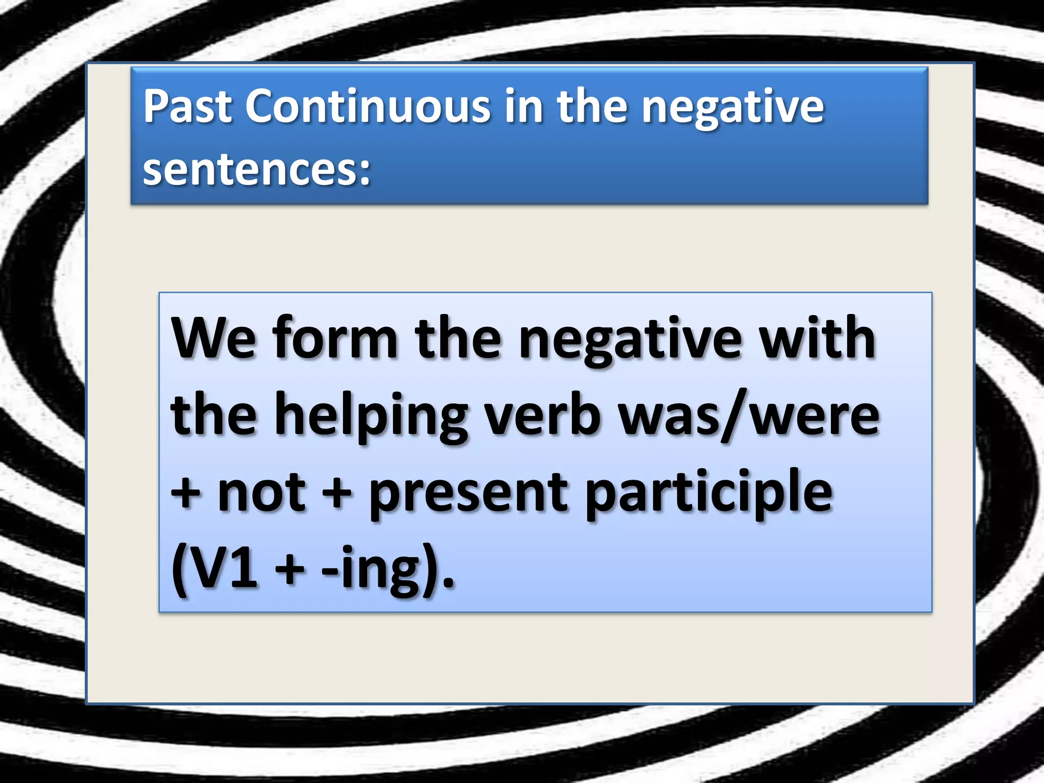 past continous | PPT
