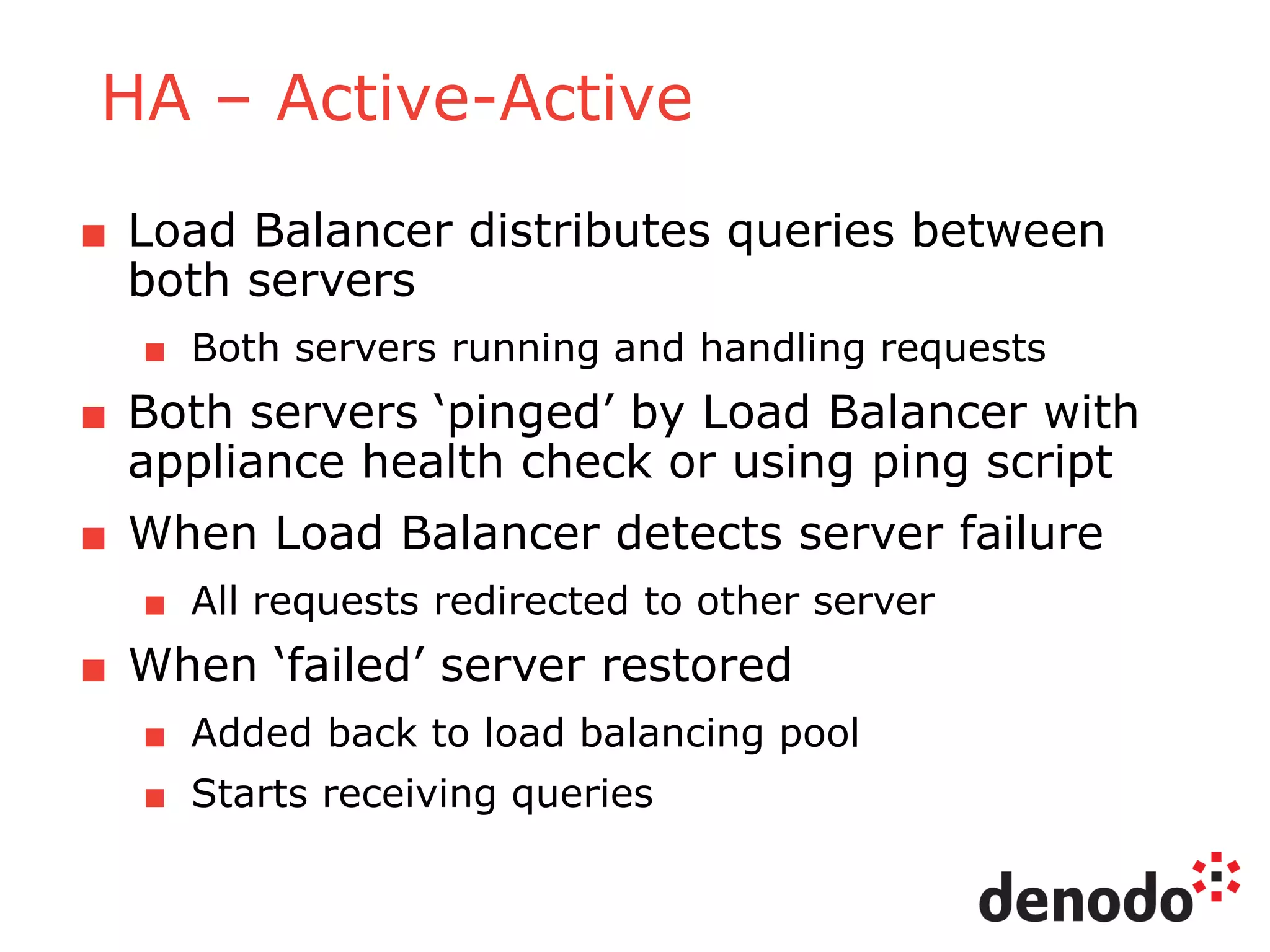 Denodo Data Virtualization Platform: Scalability (session 3 from ...