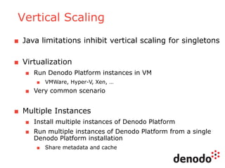 Denodo Data Virtualization Platform: Scalability (session 3 from Architect to Architect webinar ...