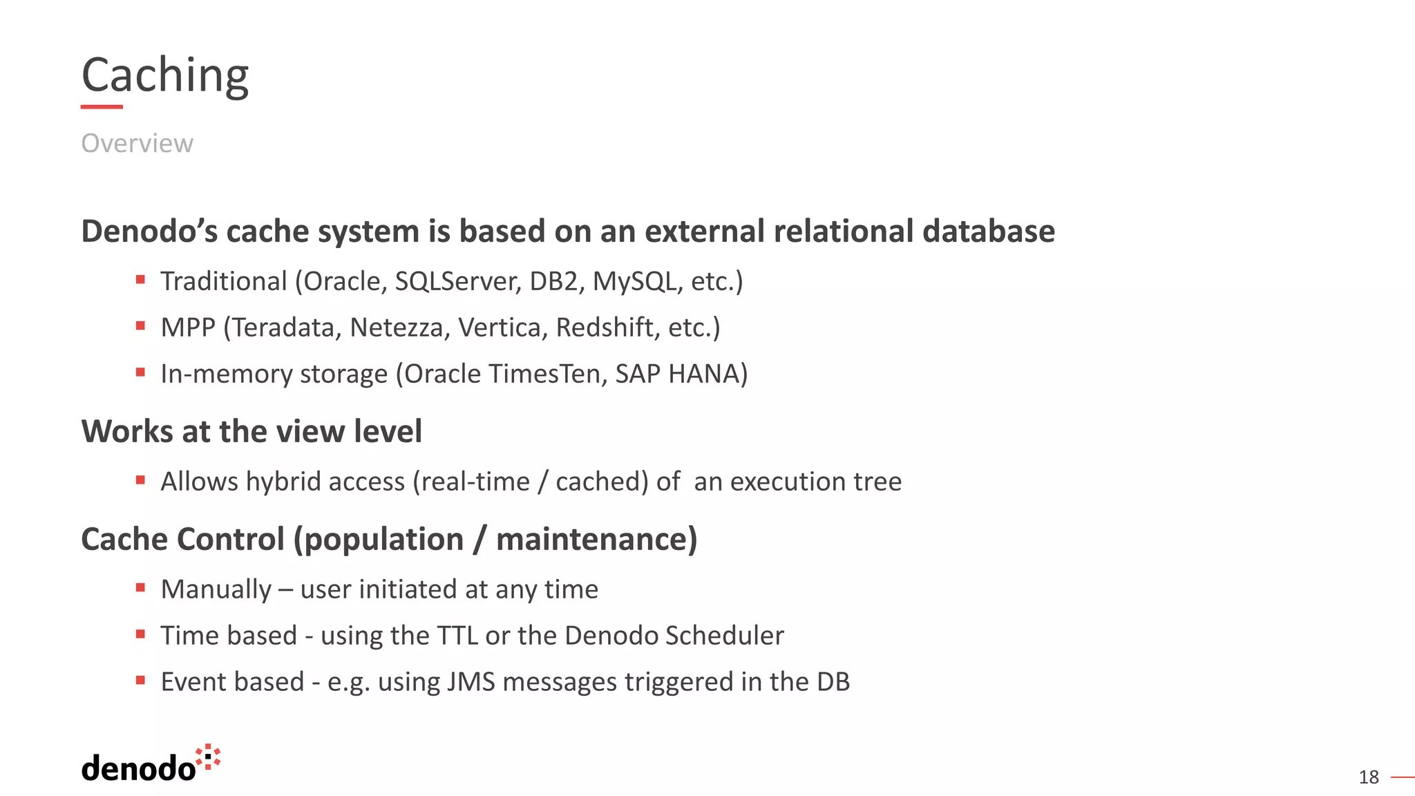 Performance Considerations in Logical Data Warehouse | PDF