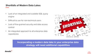 Shaping the Role of a Data Lake in a Modern Data Fabric Architecture | PDF