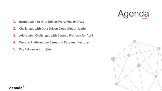 Data Driven Advanced Analytics Using Denodo Platform On Aws Ppt