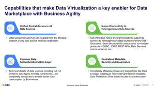 Data Marketplace and the Role of Data Virtualization | PDF