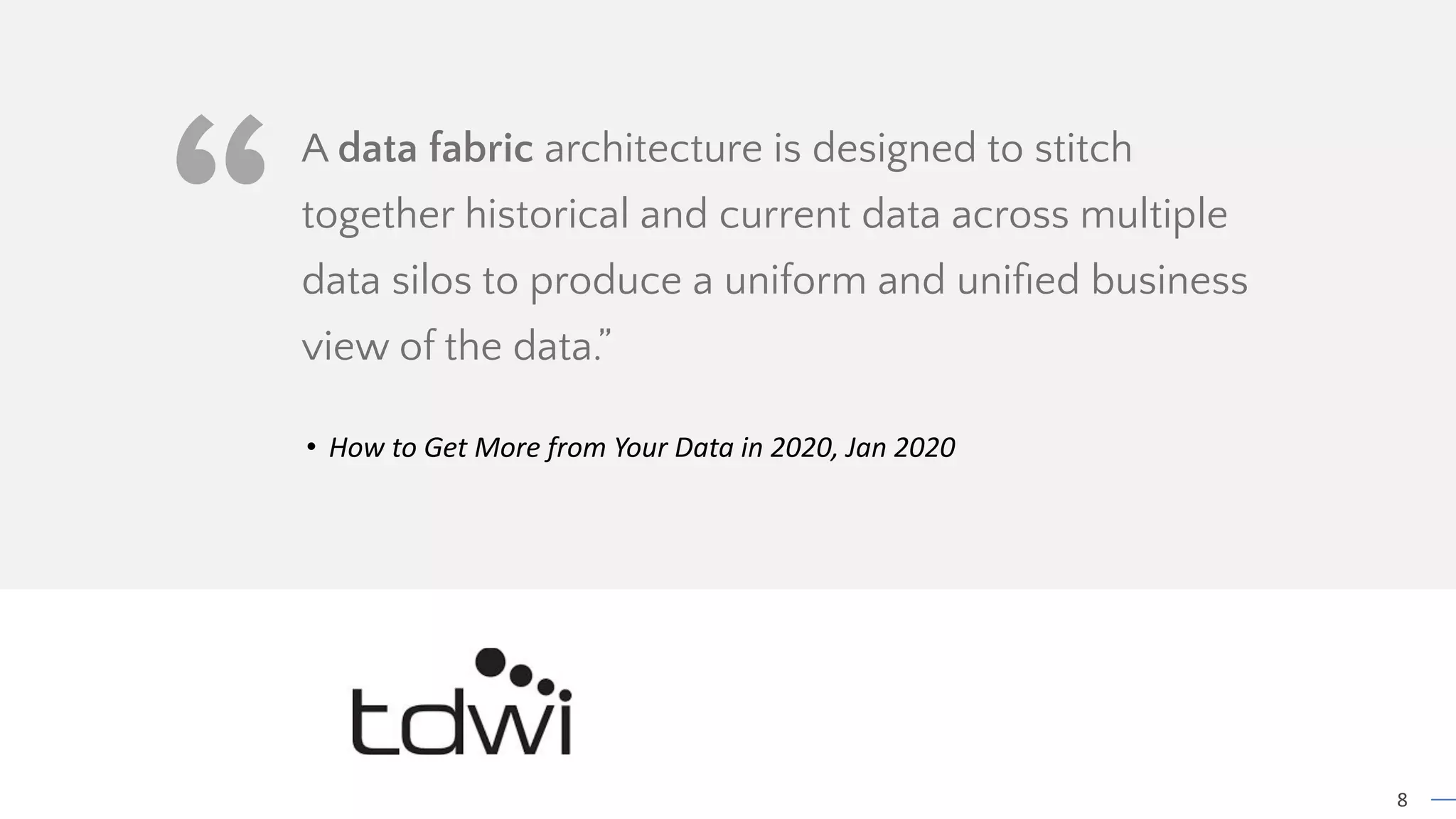 The Rise of Logical Data Architecture - Breaking the Data Gravity Notion (Middle East) | PDF