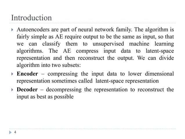 Denoising autoencoder by Harish.R | PPTX