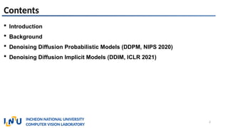Review of Denoising Diffusion Probabilistic Models(NIPS 2020)_OJung | PPT