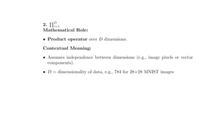 Explanation of the Math Behind Stable Diffusion (DDPMs) | PPT