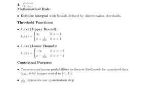 Explanation of the Math Behind Stable Diffusion (DDPMs) | PPT