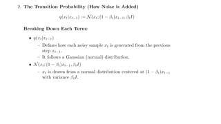 Explanation of the Math Behind Stable Diffusion (DDPMs) | PPTX