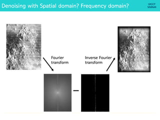 Denoising With Frequency Domain | PPT