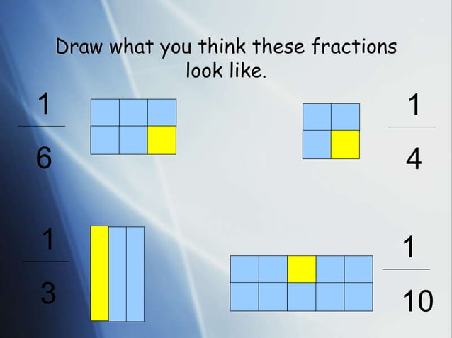 MATHS DENOMINATORS AND NUMERATORS CONTENT.ppt