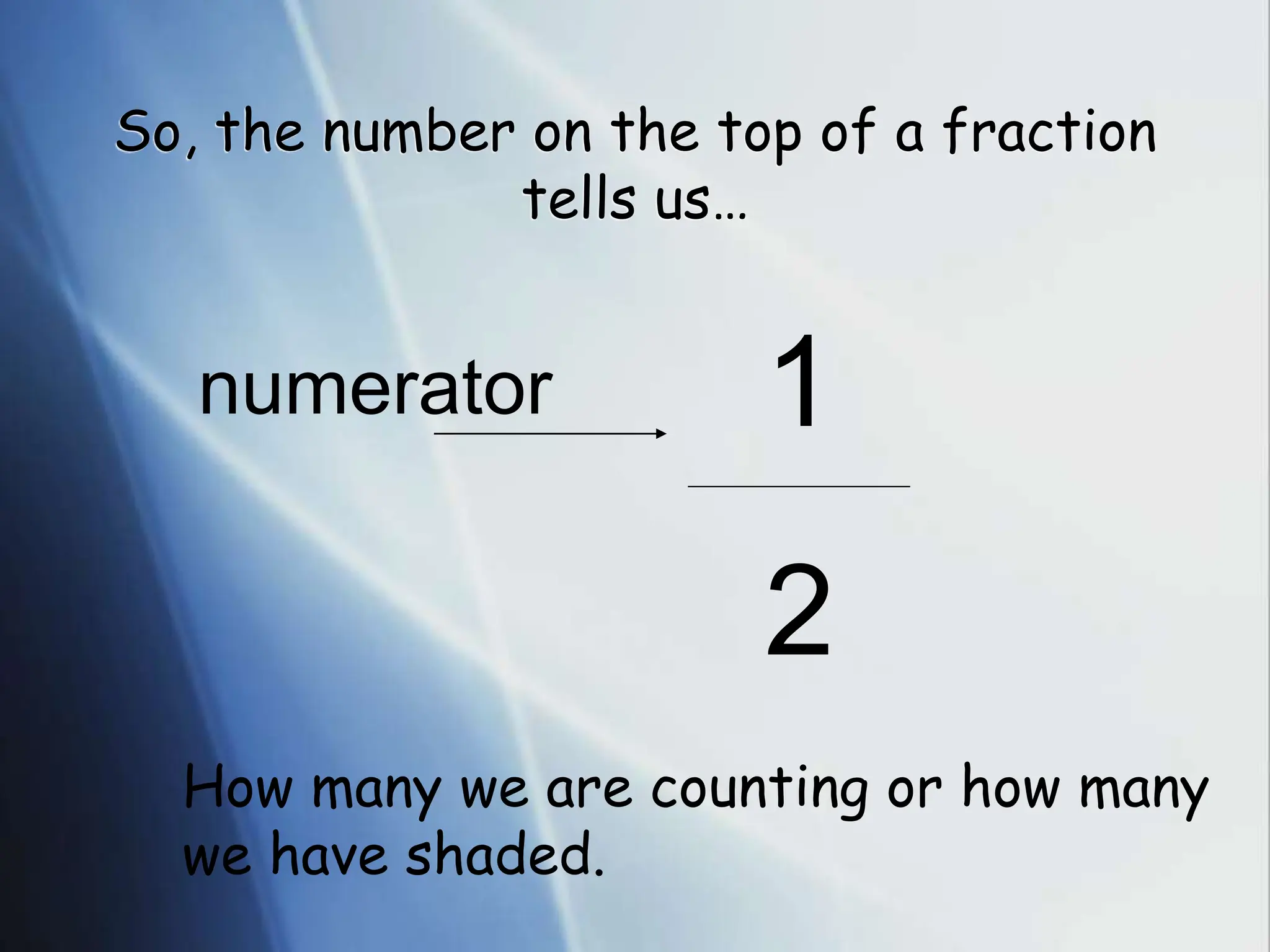 denominators and numerators tuesday mathematics | PPT