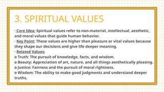 Denore Report - Values Education ppt .pptx