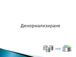 Denormalizing your data in MySQL - the right way | PPTX