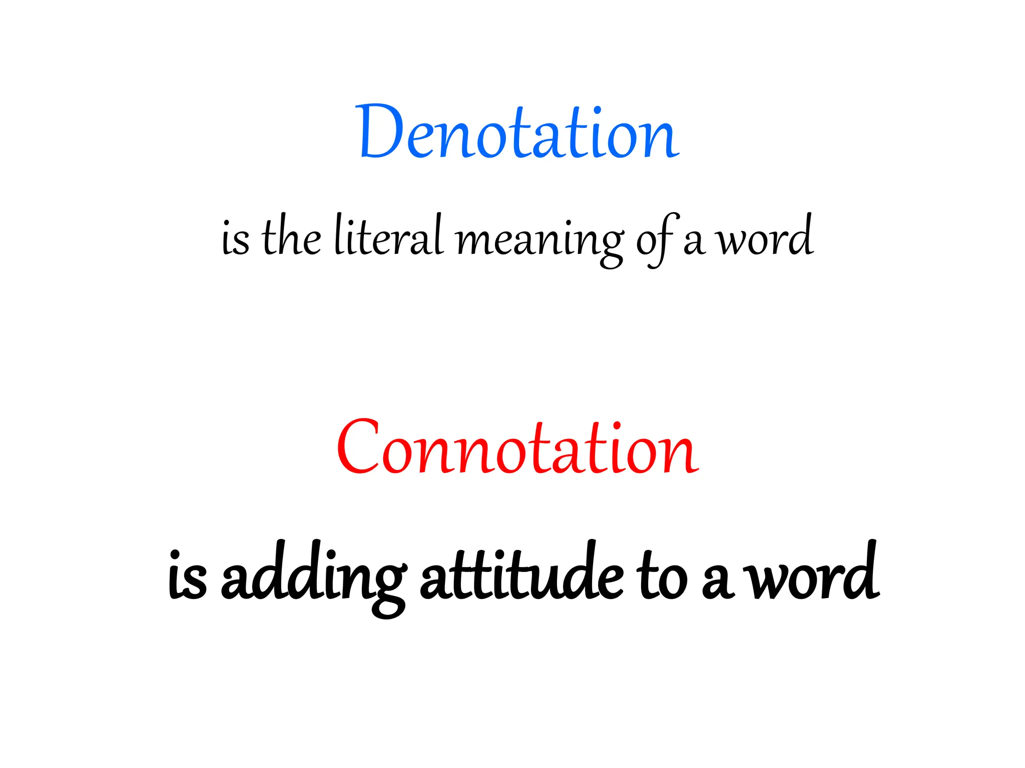 Denotation_and_Connotation ppt for Grade 4 | PPT