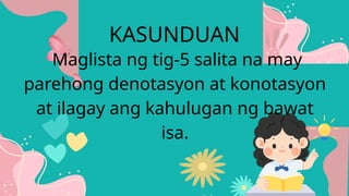 Denotasyon-at-Konotasyon for Grade 4 Students.pptx
