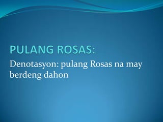 Denotasyon at konotasyon | PPTX