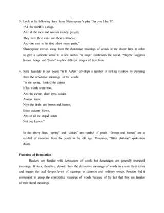 Denotation, Connotation, and Implication | DOCX