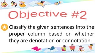 All about the Concept of Denotation and Connotation | PPTX