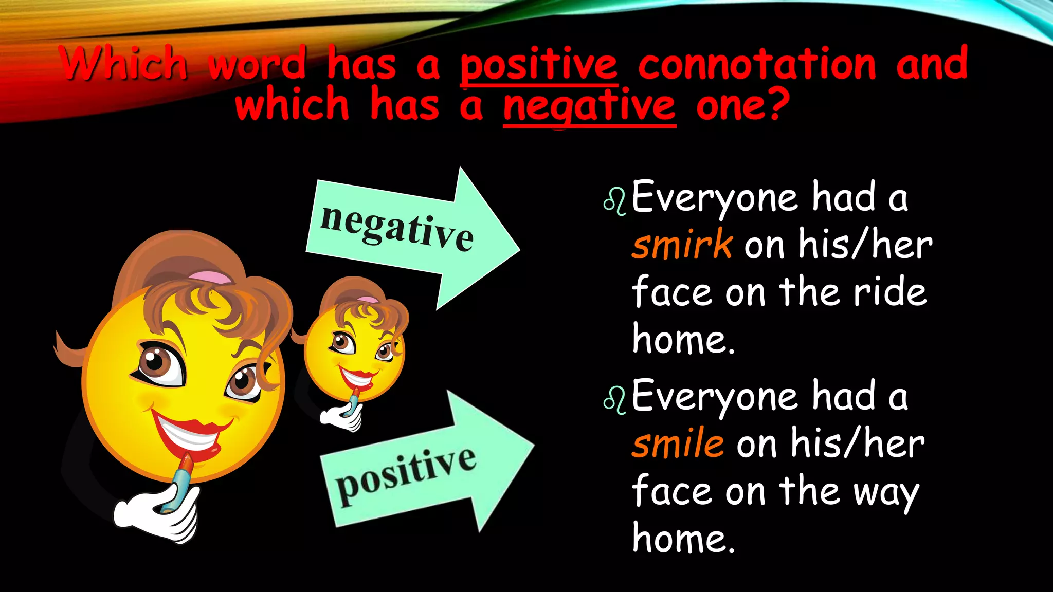 Denotation and connotation | PPSX