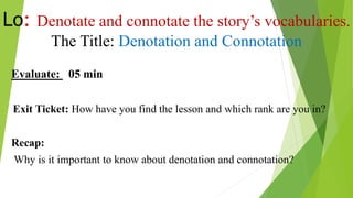 Denotation and connotation.pptx