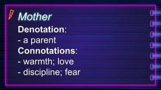 Denotation and Connotation Presentation.pptx